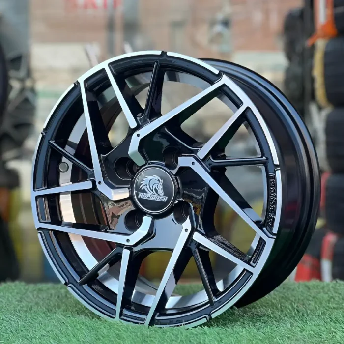 Buy 13 Inch Aftermarket Black Chrome Vector Alloy Rim