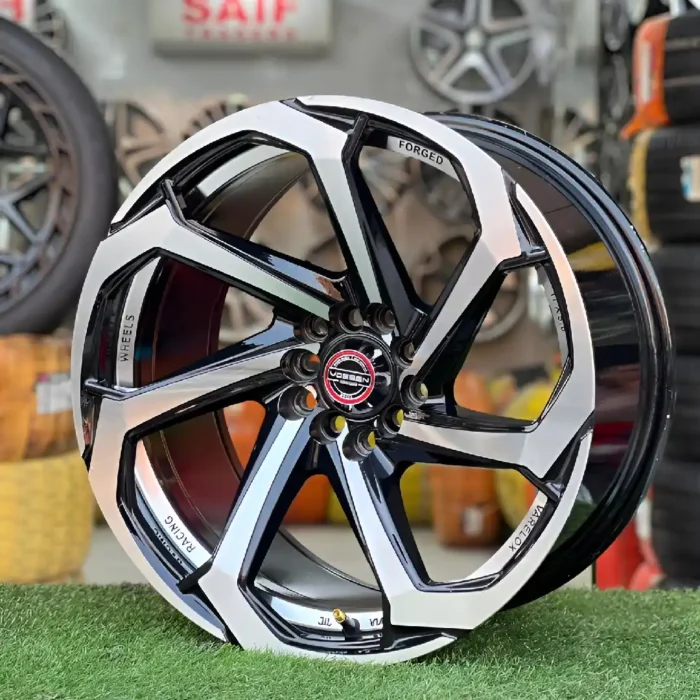 17 Inch Aftermarket Matte Black Phantom Edge Alloy Rim